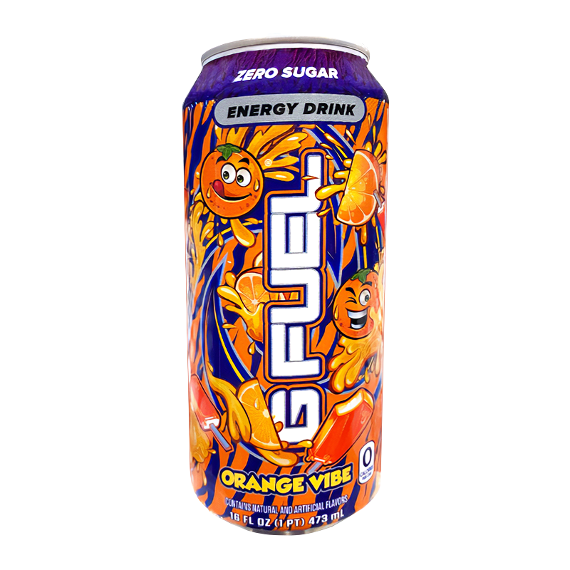 G FUEL - Zero Sugar Energy Drink - Orange Vibe (Orange Creamsicle Flav ...