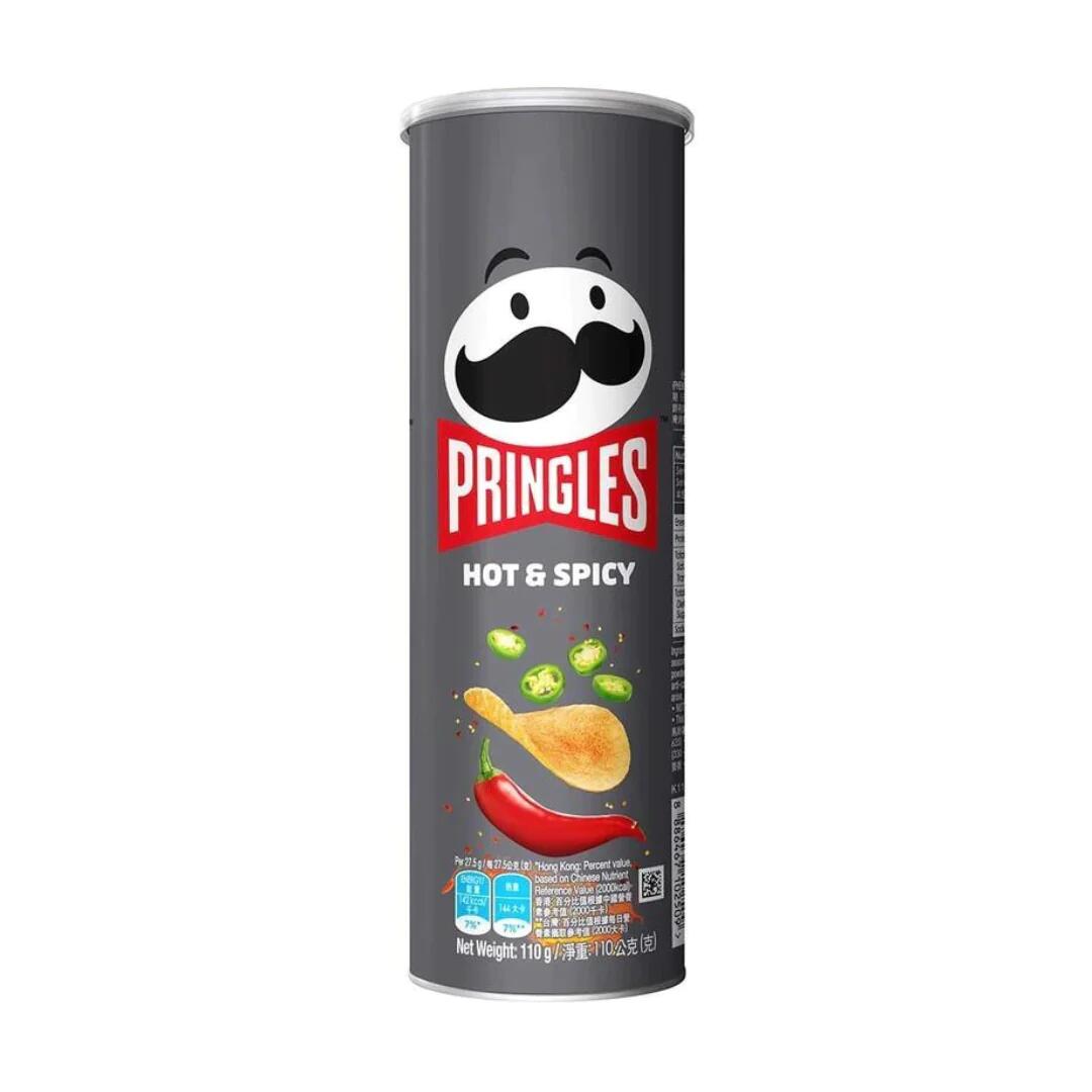 Pringles Hot And Spicy Pringles Hot Sweet Chilli Sharing Crisps 160g