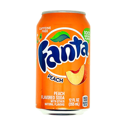 Fanta Peach - 12fl.oz (355ml) – Candy Kingdom